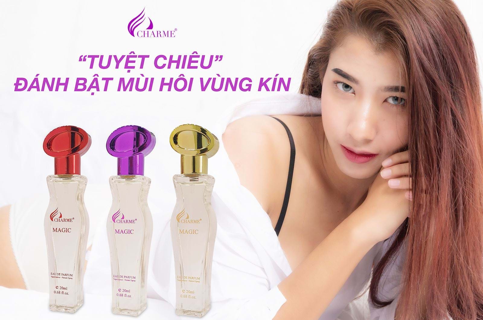 Khử Mùi Vùng Bikini Hiệu Quả Cùng Charme Perfume